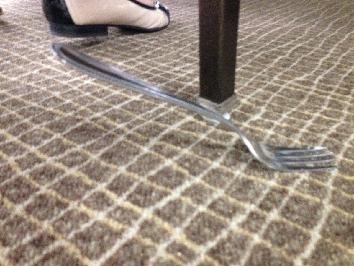 Dropping different items signs meaning