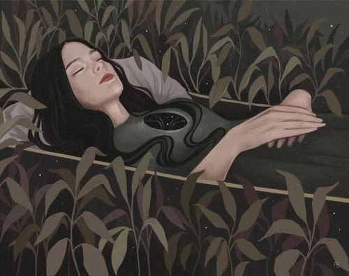 ⚰What Dream About Sleeping In Coffin Means