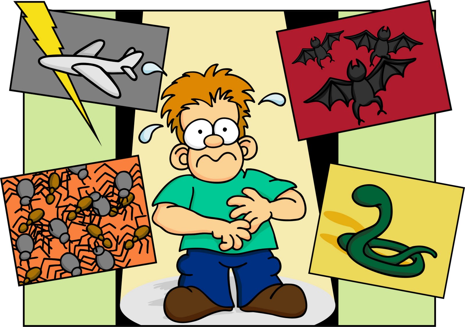 What kinds of phobias are known to people?